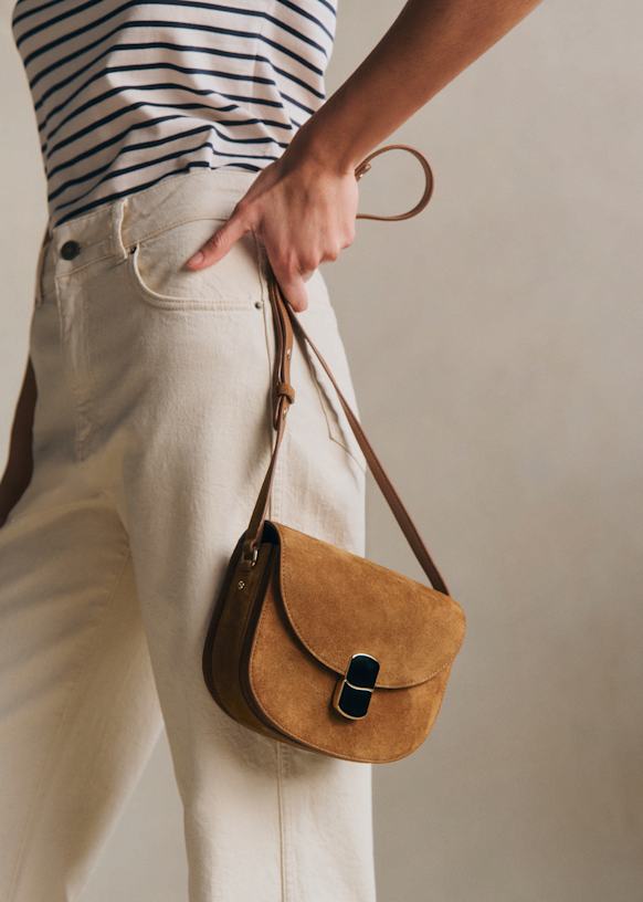 Claude Bag - Walnut - Bovine leather - Sézane