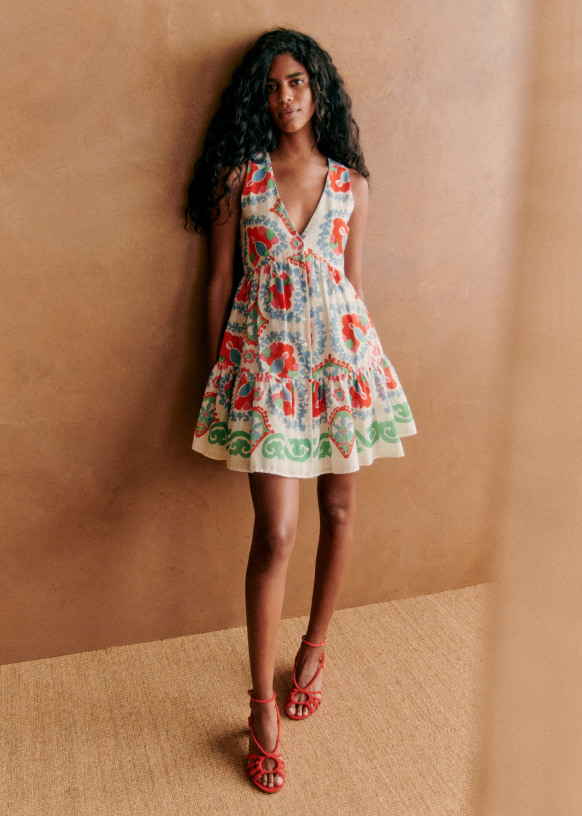 Tonya Dress - Brieno - Cotton - Sézane