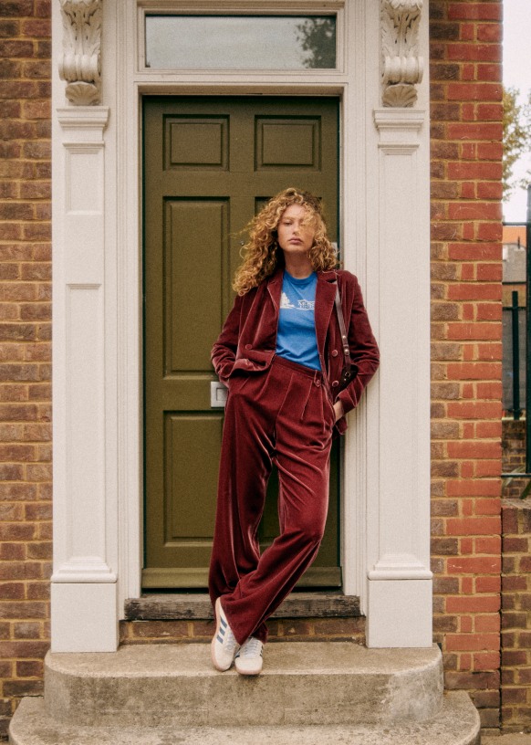 Aliota Jacket - Terracotta - Sézane