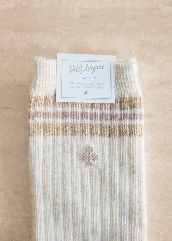 Martin socks - Mottled Beige - Cotton - Sézane