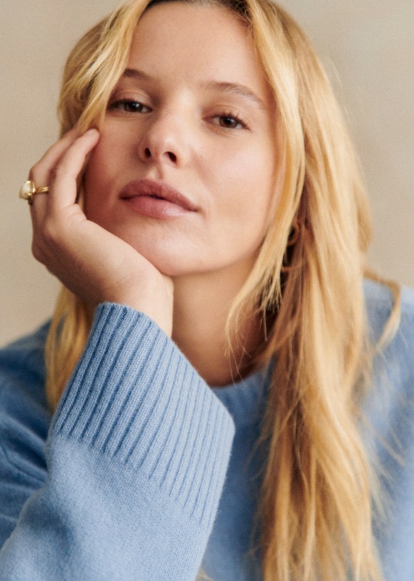 Maurice Jumper - Black - Yak - Sézane