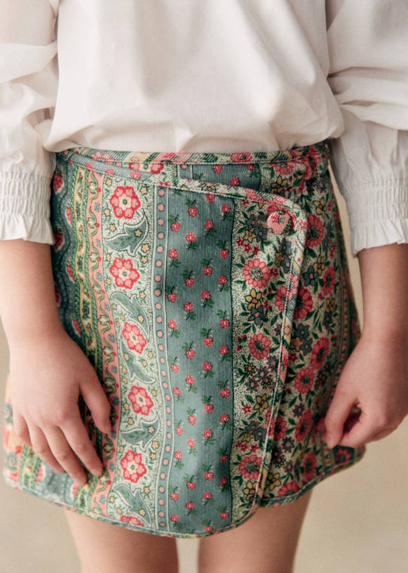 Hererra Skirt - Petit Sézane x MDLO - Candeur Print - Cotton - Sézane