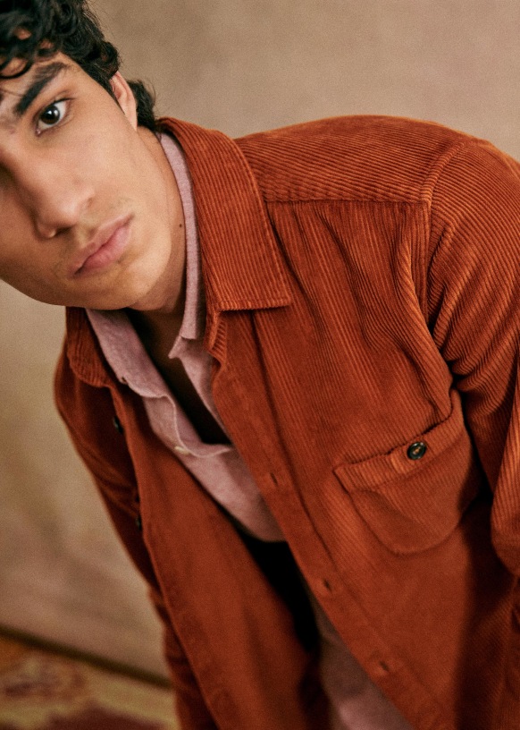 Claggan Shirt - Mottled Grey - Wool - Sézane