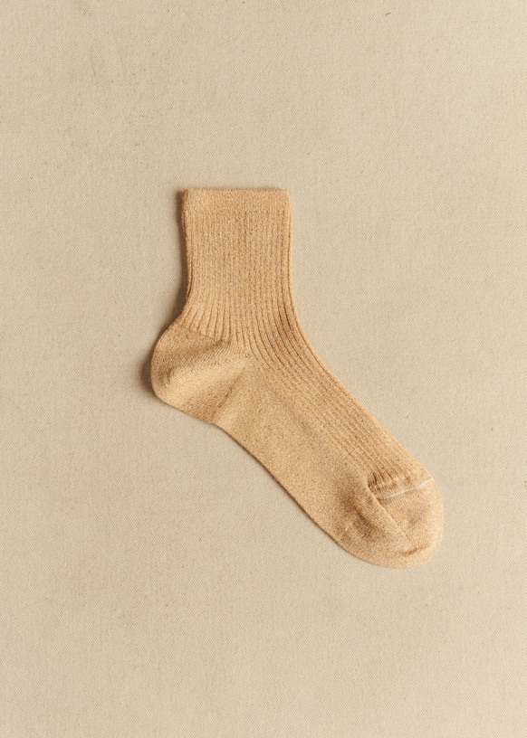 Lurex Socks - Gold - Sézane