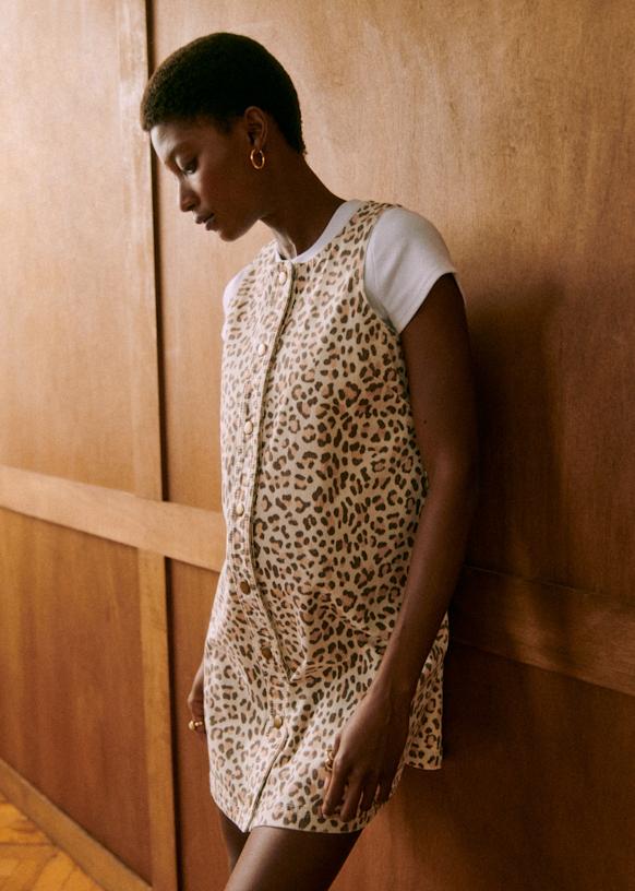 Noémie Dress - Camel - Wool - Octobre Éditions