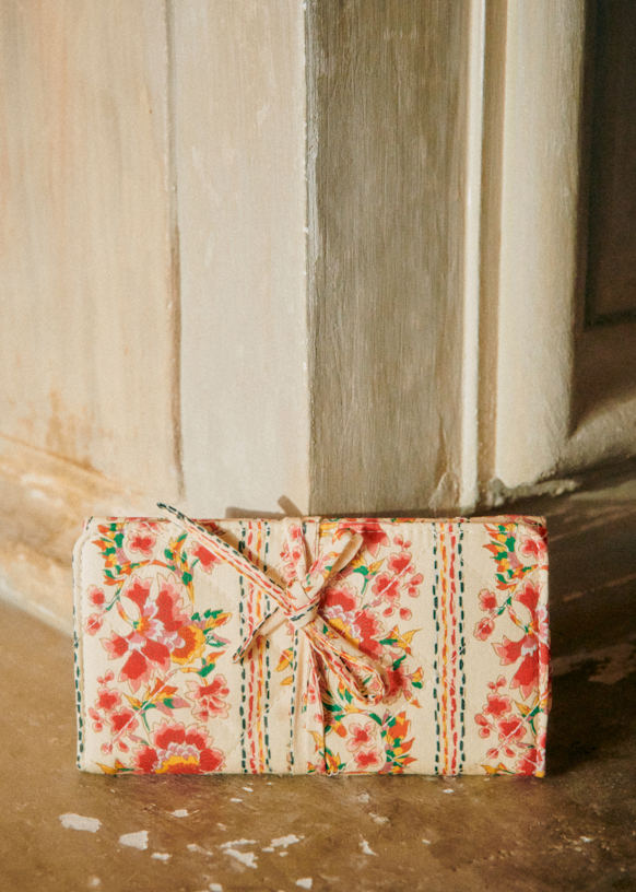 Jewelry Pouch - Souvenir Floral Print - Cotton - Octobre Éditions
