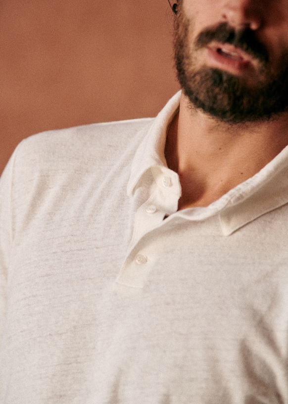 Martin Polo - Ecru - Cotton - Sézane