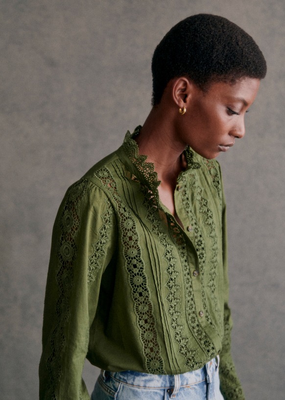 Rym Shirt - Ecru - Sézane