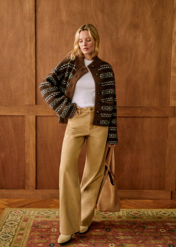 Pantaloni Le Wide Leg - Leo Biondo - Cotone biologico - tessuti ...