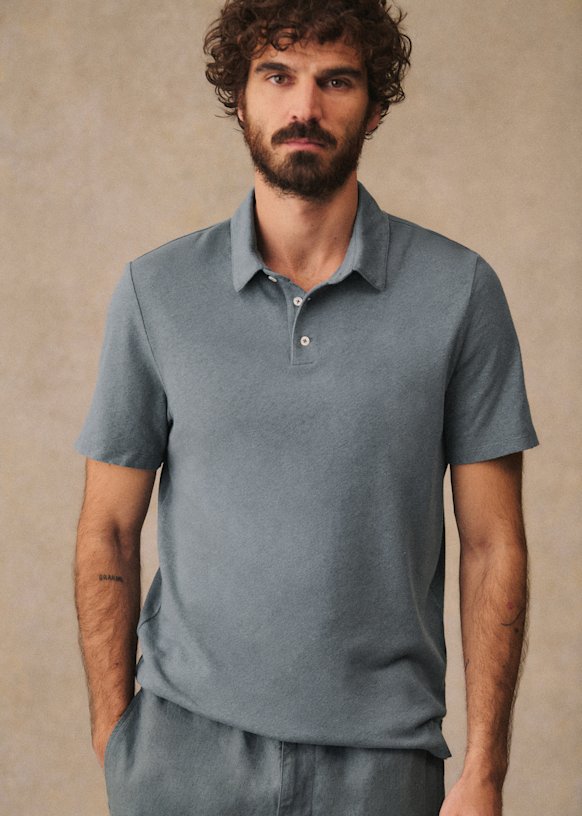 Martin Polo - Steel Blue - Cotton - Octobre Éditions