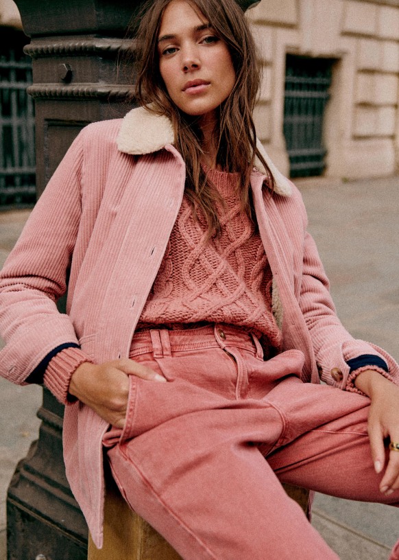 Will Jacket - Blue Denim - Organic Cotton - Sézane