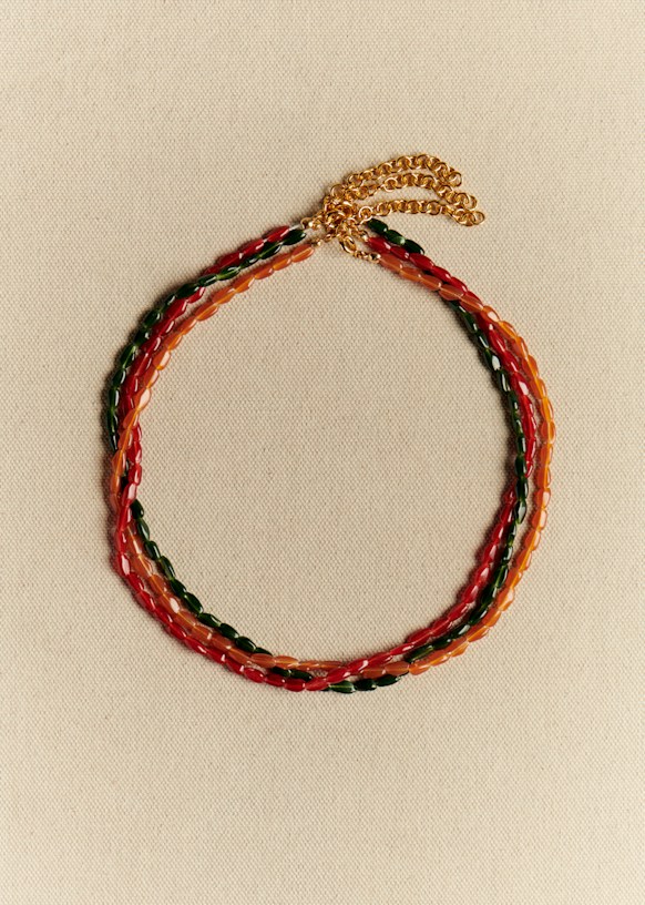 Clem Necklace - Multicolore - Resin - Sézane