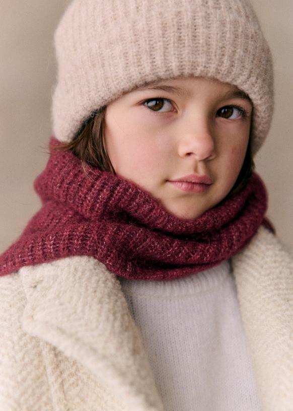 Bernie Beanie - Burgundy - Baby Alpaca - Sézane