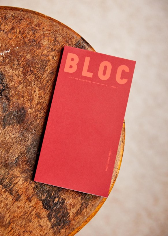 Block note pad Libre Service - Red - Sézane