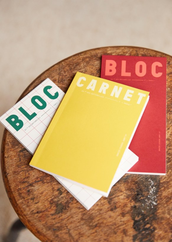 Block note pad Libre Service - White - Sézane