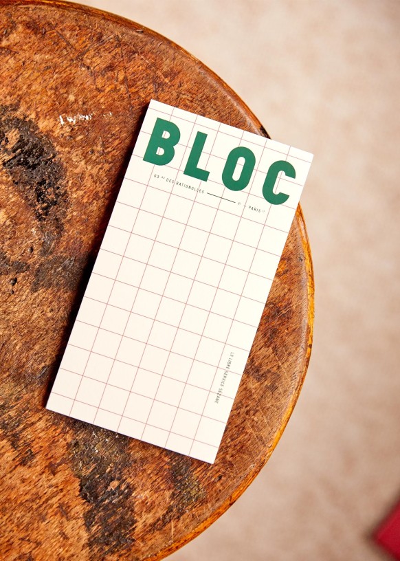 Block note pad Libre Service - Ecru - Sézane