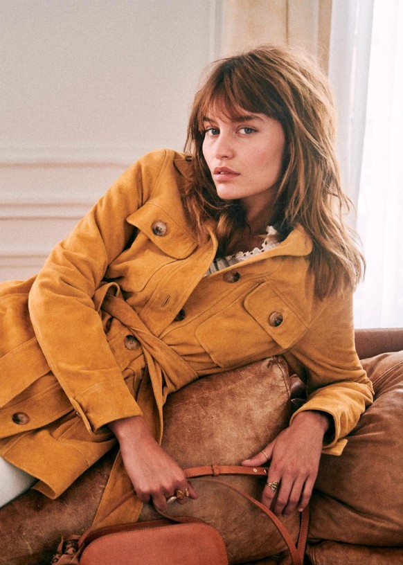 Monique Jacket - Olive Green - Sézane