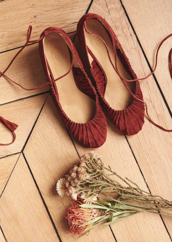 Babies Joyce - Camel - Cuir bovin - Sézane