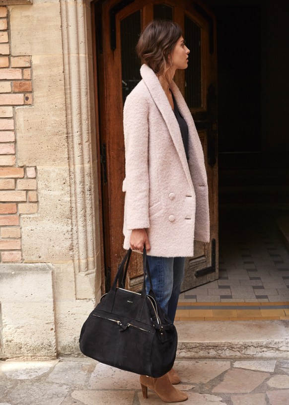 Mantel Jagg - Roze - Onbekend - Sézane