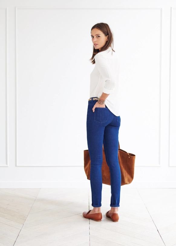 Jeans - The slim - Grey - Cotton - Sézane