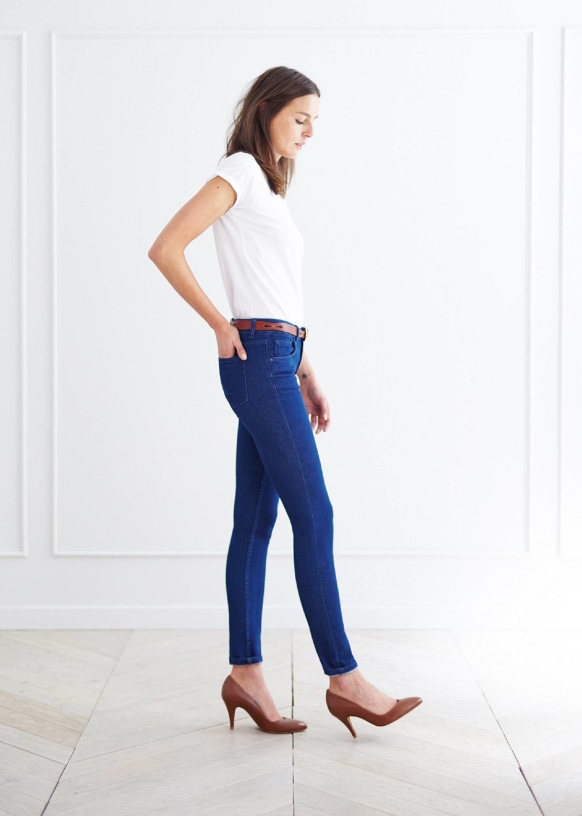 Jeans - The slim - Grey - Cotton - Sézane