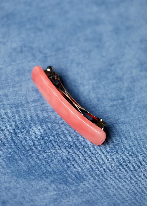 Barrette No. 3 Heirloom Clip in Bright Pink - MACHETE - Pink - Sézane