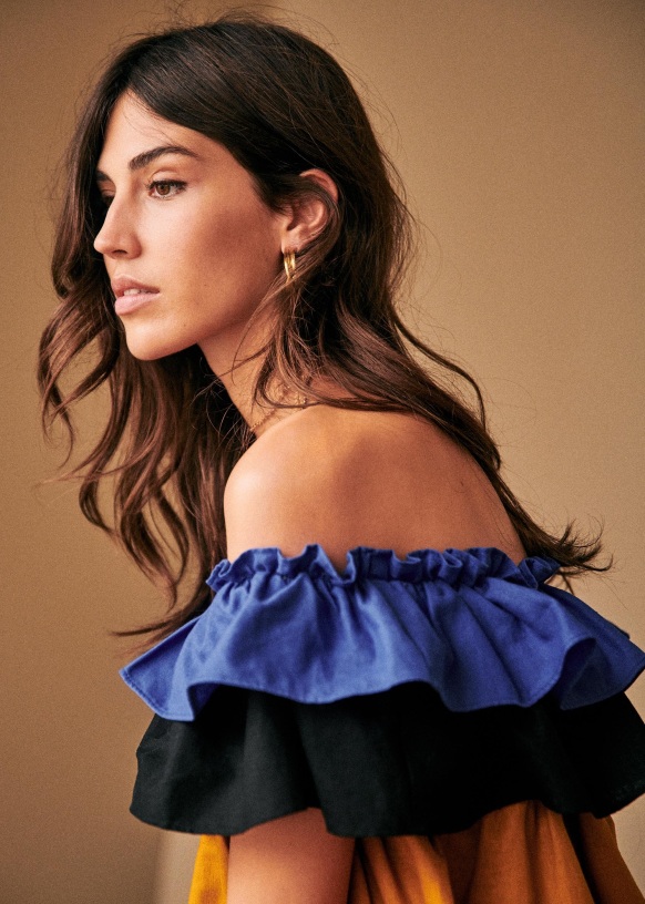 Amazonie Dress - Mix Colors - Linen - Sézane