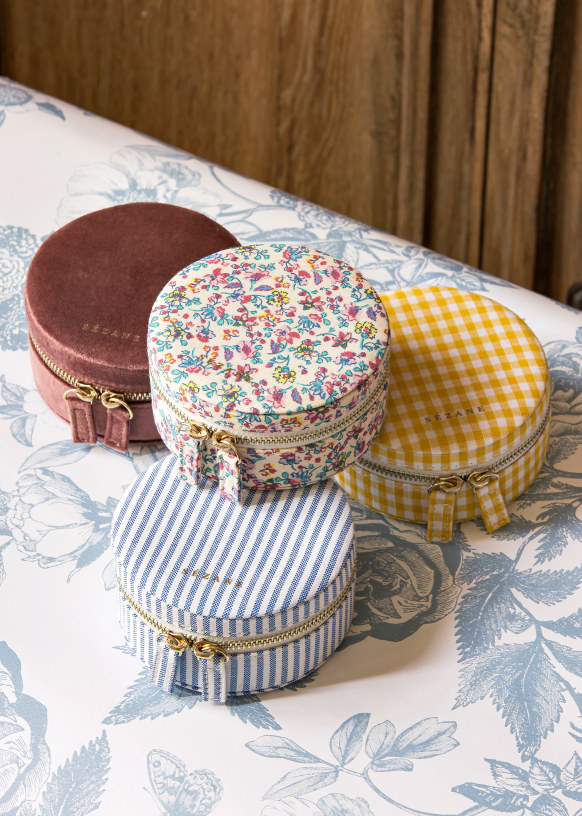 Jewelry box - Yellow Gingham - Sézane