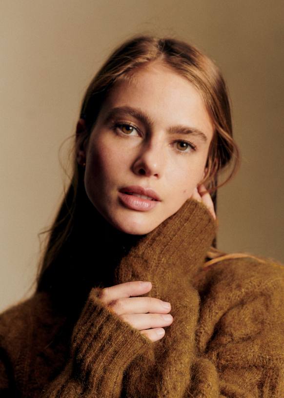 Hugo Jumper - Wildcat - Baby Alpaca - Sézane