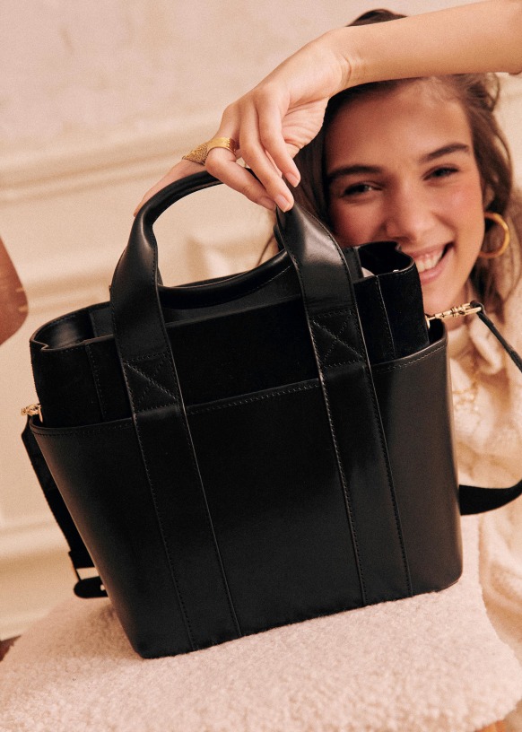 Sacha Bag - Floral - Cotton fabric - Sézane