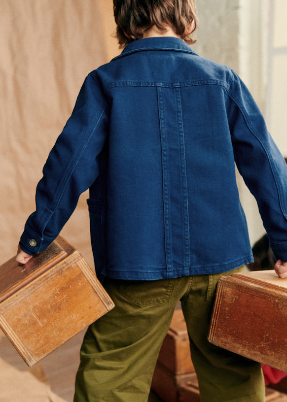 Will Jacket - Chance Green - Organic cotton - organic textile - Sézane