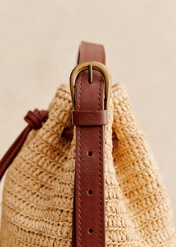 Mini Bag Farrow Raphia - Naturfarben - Raffia - Sézane