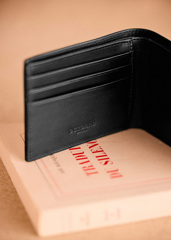 Chris Wallet - Cognac - Bovine leather - Sézane