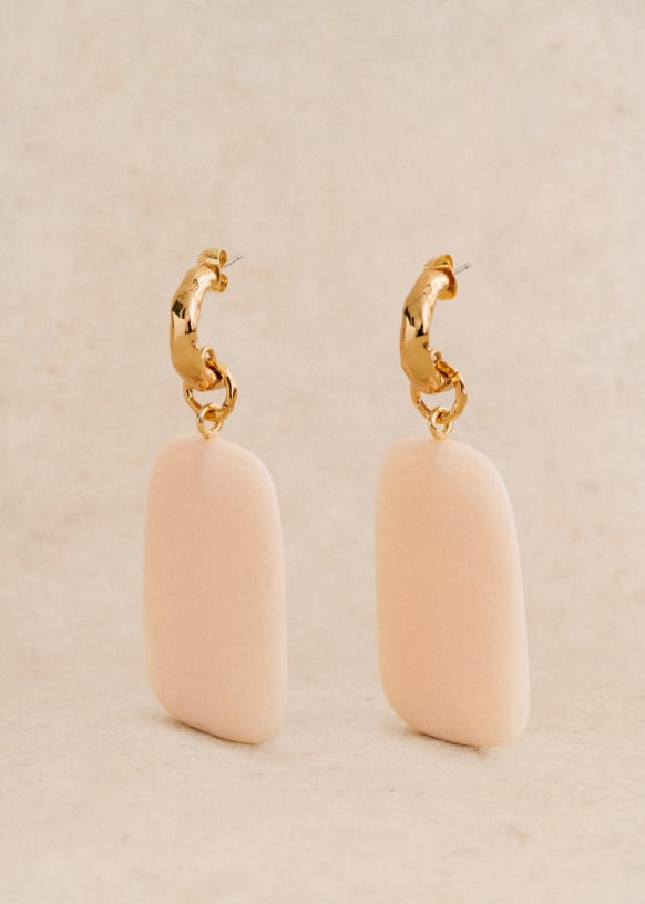 Joao Earrings - Mint - Resin - Sézane