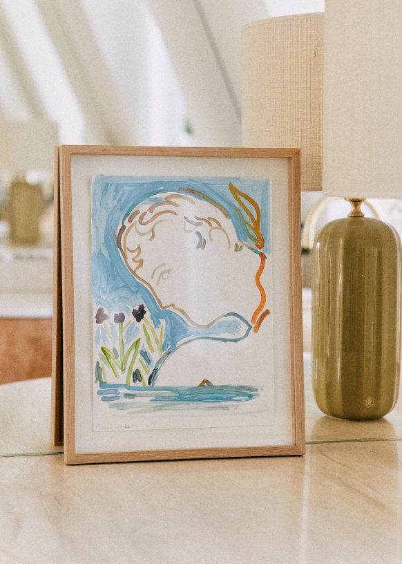 Original Work - Jacques Merle (Small Format) - Cours d'eau - Paper - Sézane