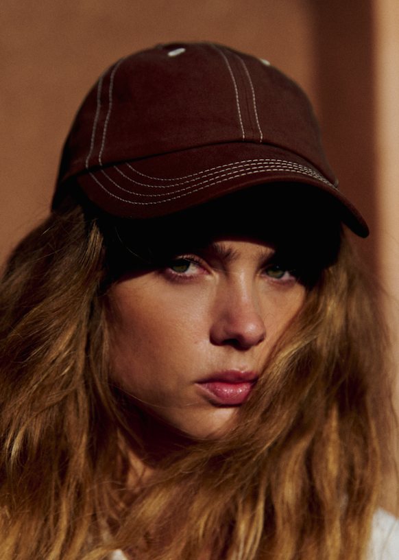 Cap - Chocolate - Organic Cotton - Octobre Éditions