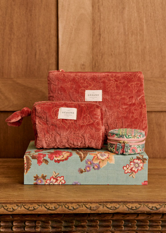Make-up Bag - Saffron - Sézane
