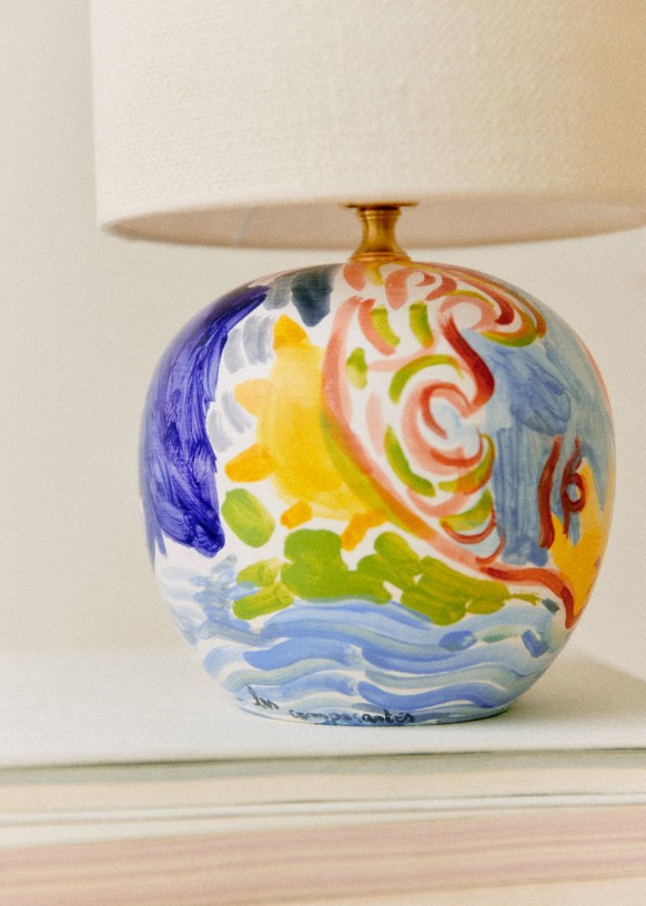 Lampe En Résidence x Jacques Merle - Jardin - Céramique - Sézane