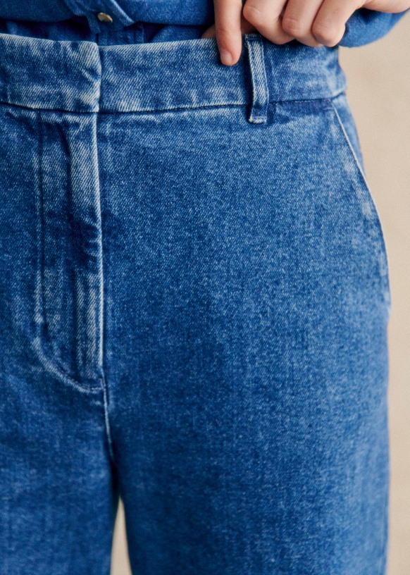 Pantaloni Matheo - Scacchi sunderland - Lana - Sézane