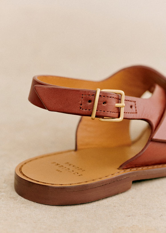 Sandalen Low Judith - Khaki Python - Glattes Rindsleder mit ...