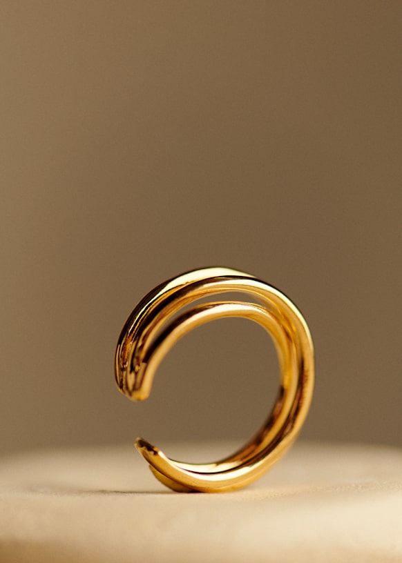 Chiara Ring - Gold - Brass - Octobre Éditions