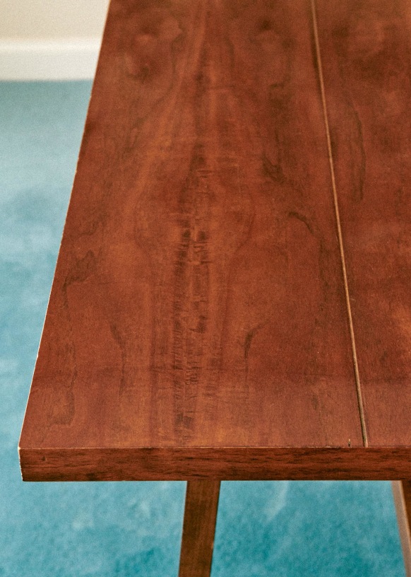 Table à manger italienne vintage - Acajou - Sézane