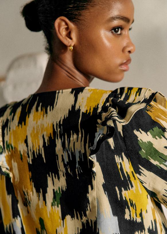 Boby Shirt - Cornelia Print - Viscose ECOVERO™ LENZING™ - Sézane