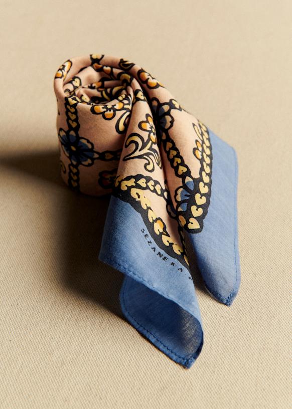 Pañuelo Gaston - Sézane x Antoinette Poisson - Estampado Corazón ...