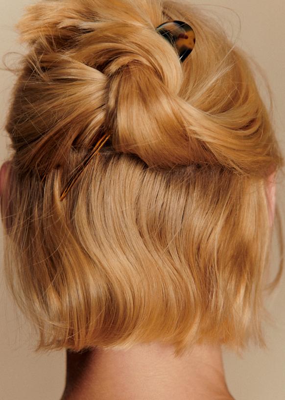 Accesorio para el pelo Gladys - Escama dorado - Latón - Sézane