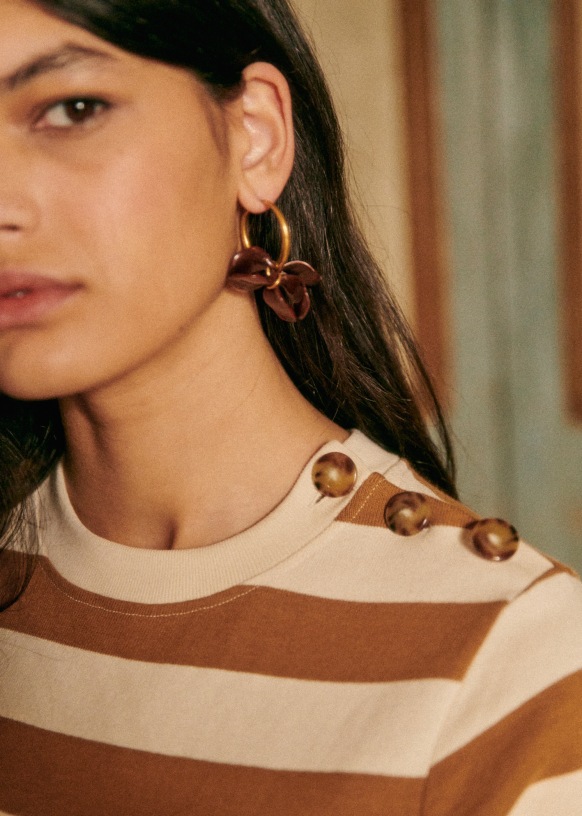 Flora Hoops - Green - Resin - Octobre Éditions