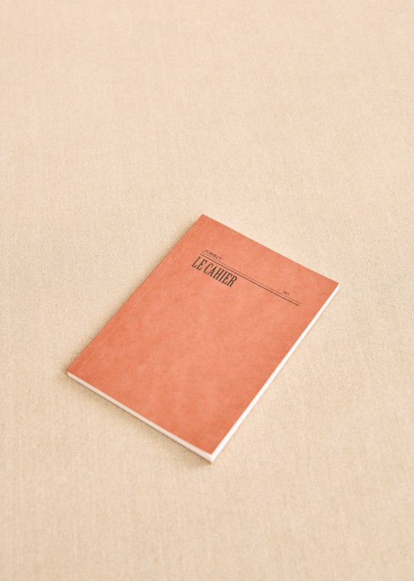 Le Cahier Rouge - O Check Design. - Red - Sézane