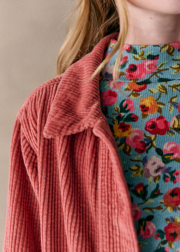 Felix T-Shirt - Roses - Organic cotton - organic textile - Sézane