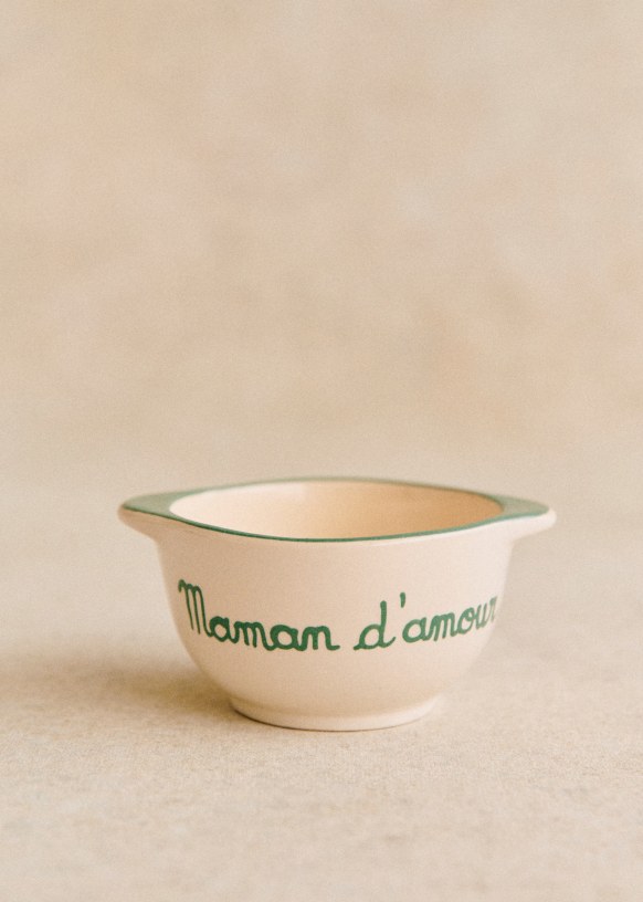 Maman d'Amour Bowl - Sézane x Maison Roussot - Pink - Ceramic - Octobre ...