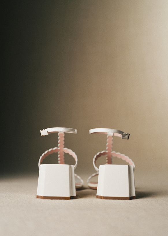 JOJO Sandals - CFM Souliers x Editions Sézane - Patent Cream - Sheep ...